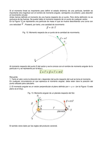 Fuerzas centrales momento de torsion y angular | DOC