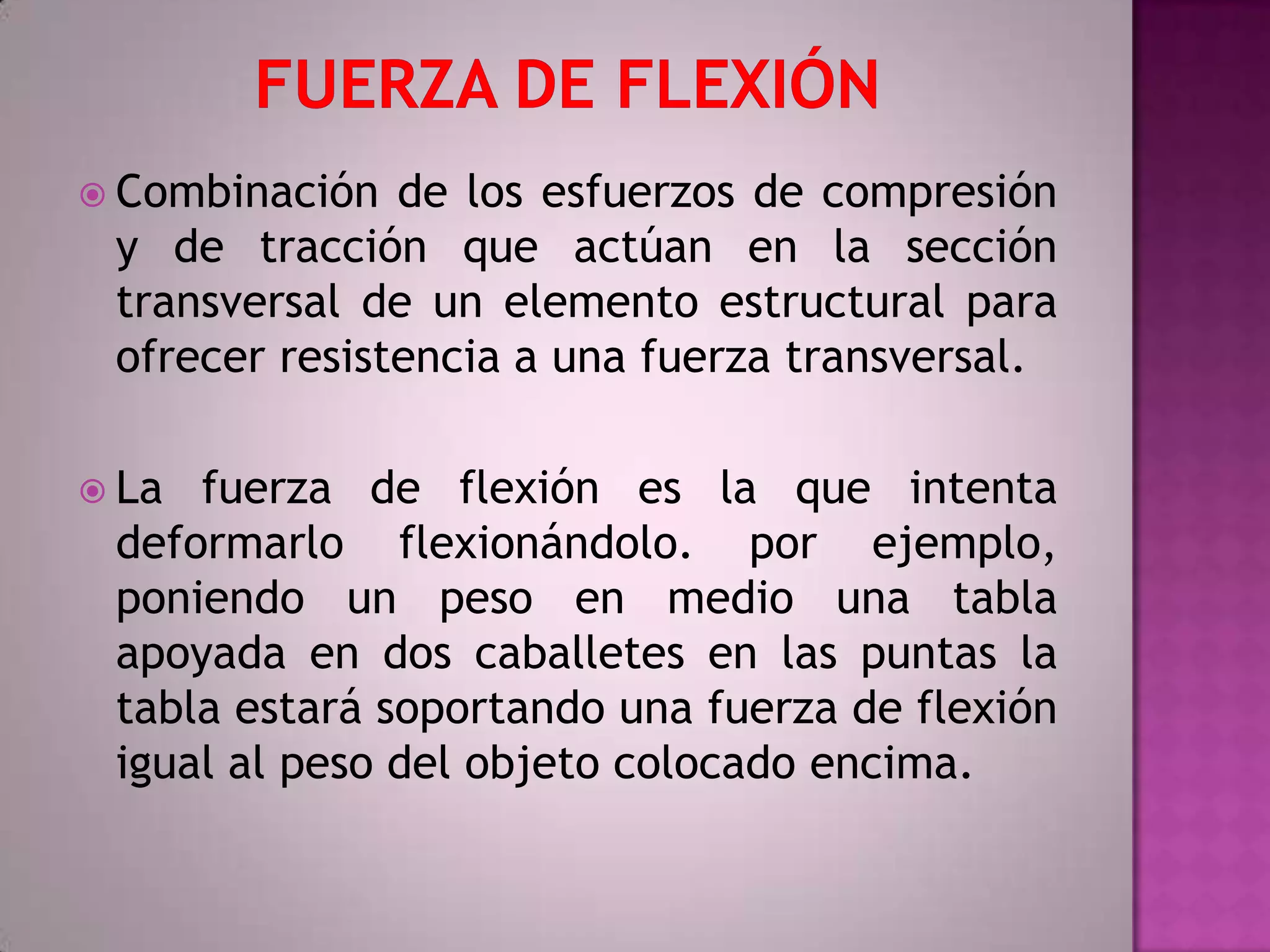 Fuerzas que soportan una estructura | PPTX | Physics | Science