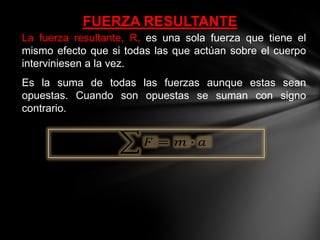 Fuerza y energia | PPTX