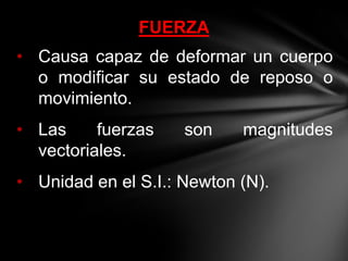 Fuerza y energia | PPTX