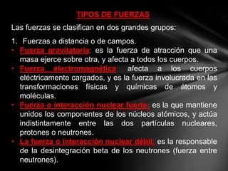 Fuerza y energia | PPTX