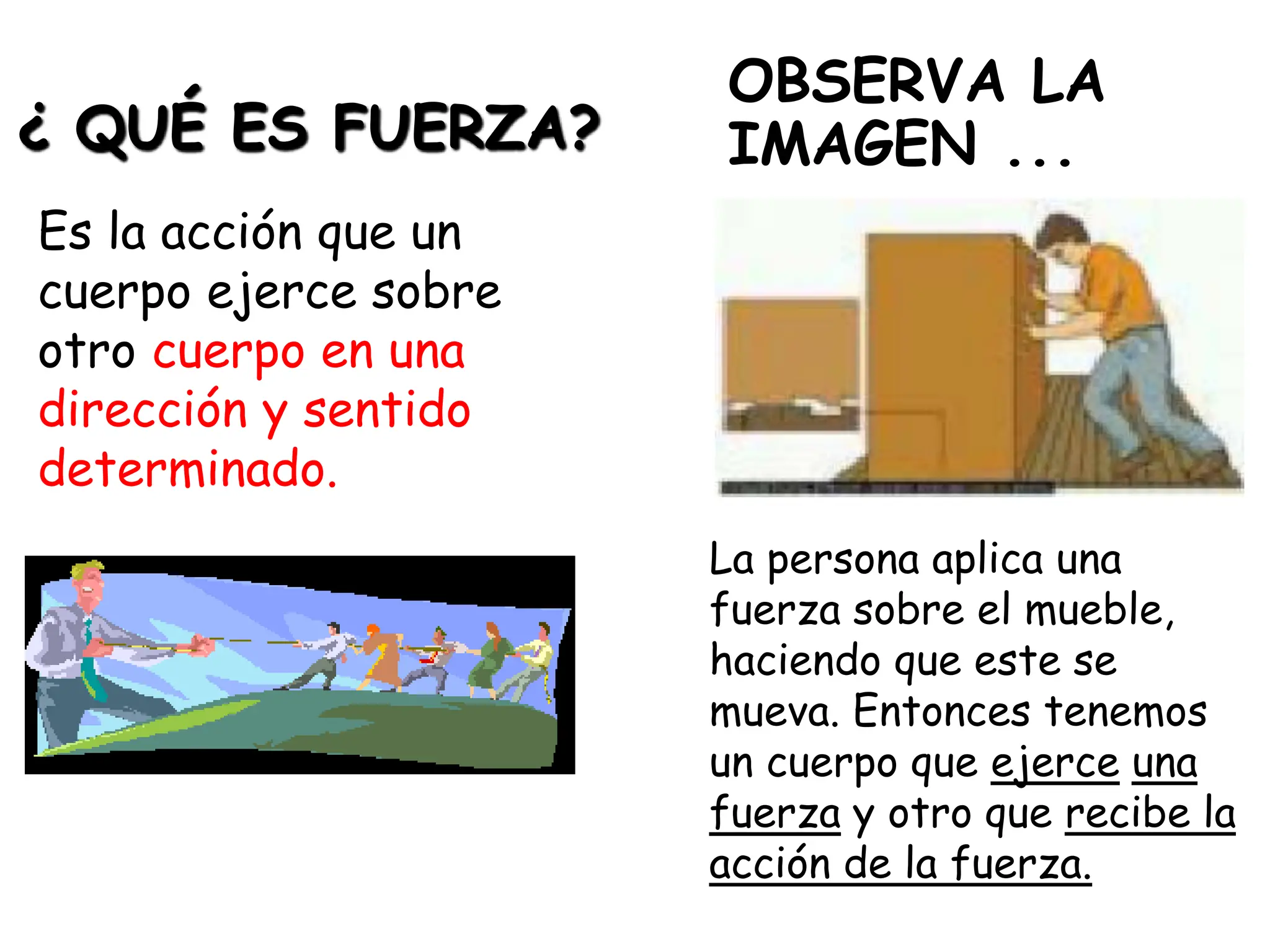 PPT fuerza y movimiento. UNIDAD 1 CIENCIAS CUARTO | PPT
