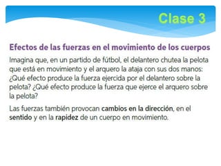 Fuerza y movimiento 1 | PPTX