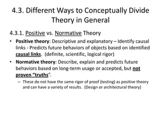 Fue theory 4 lecture 3 - theory in relation to method | PPT