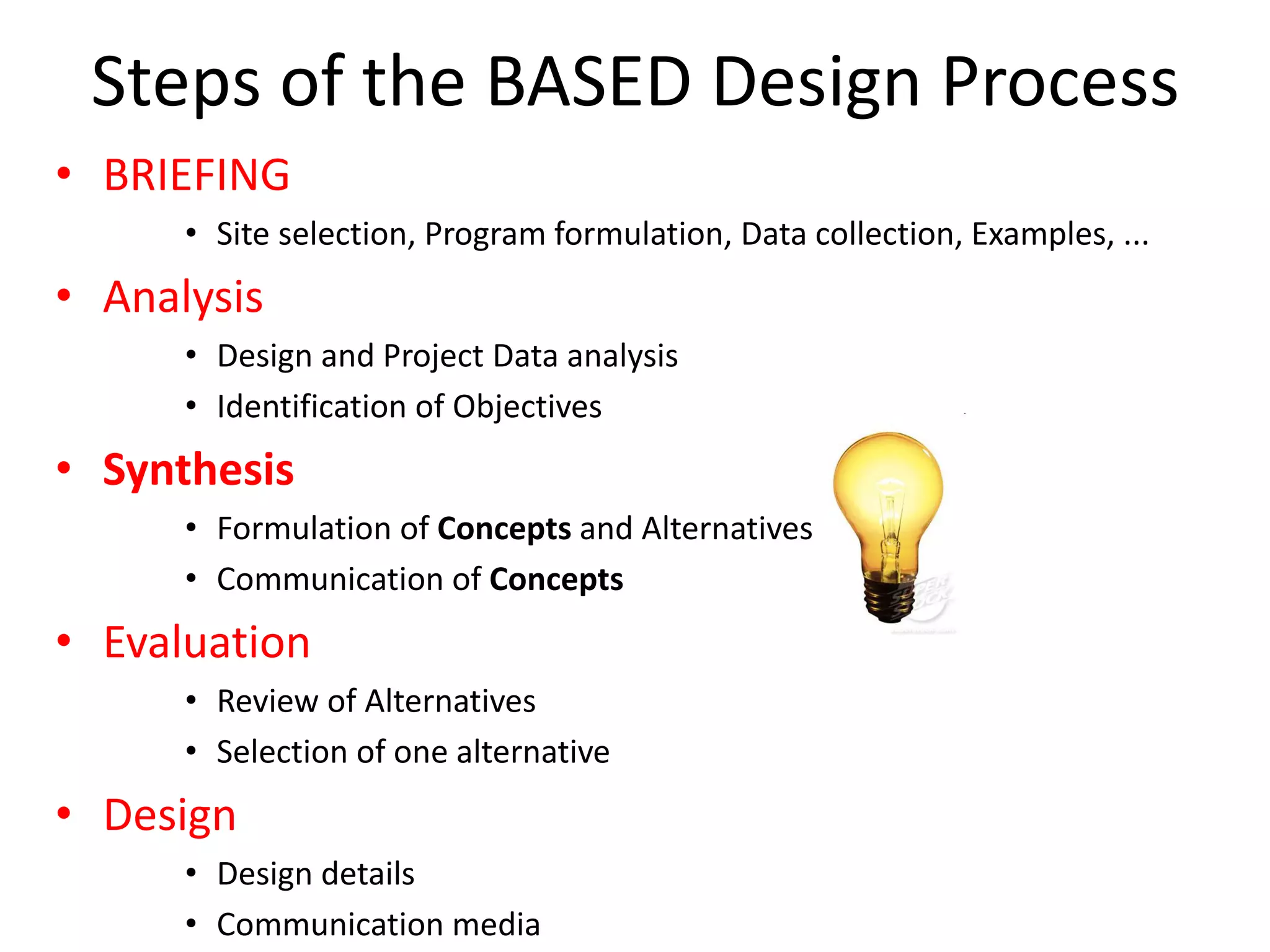 Fue theory 4 lecture 4 - synthesis of the design concept - كونسيبت ...