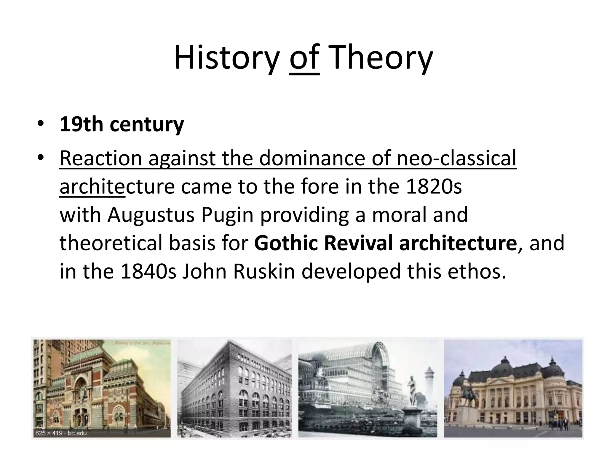Fue theory 4 2018 lecture 2 - history of theory | PPT