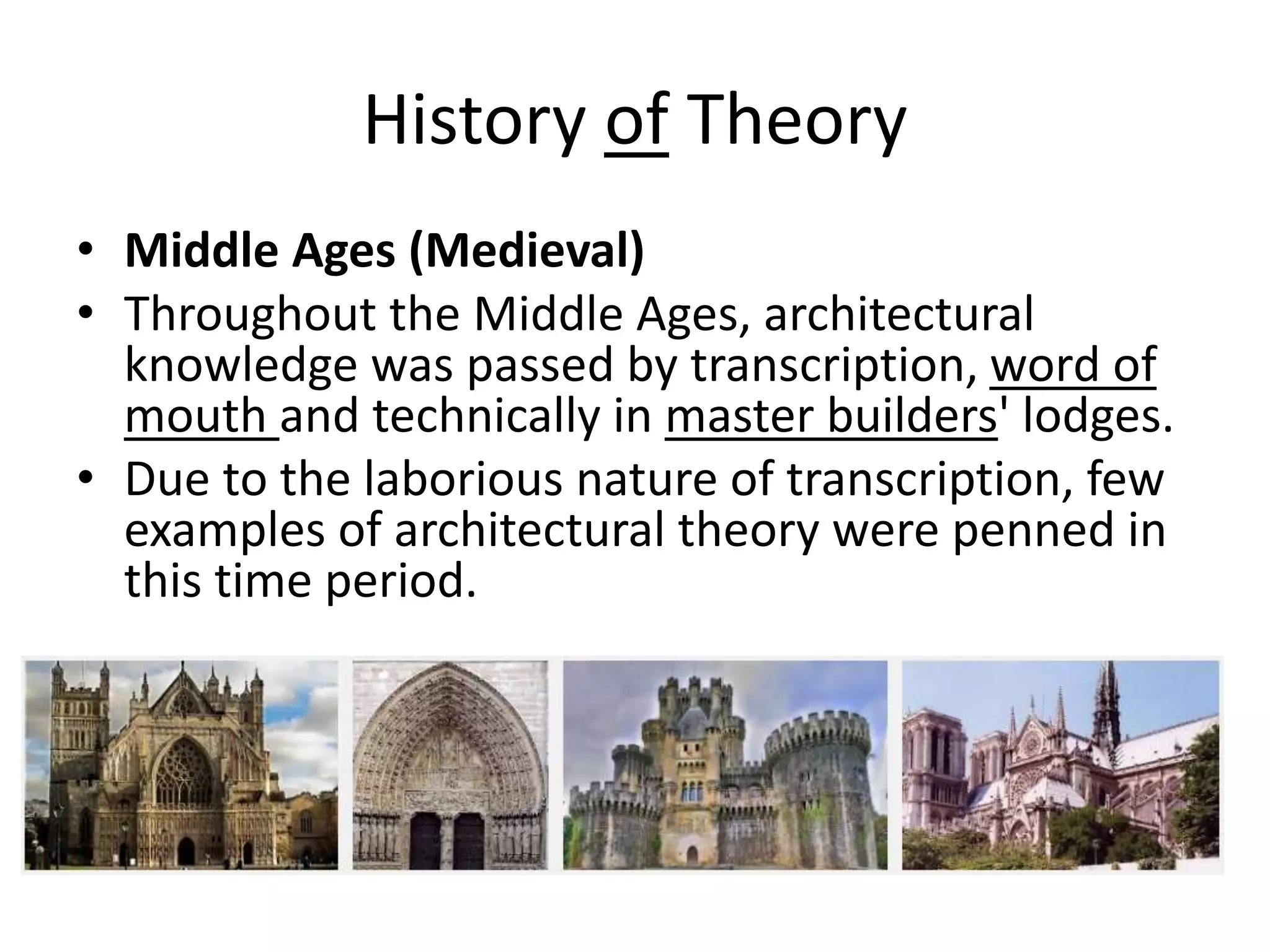 Fue theory 4 2018 lecture 2 - history of theory | PPT