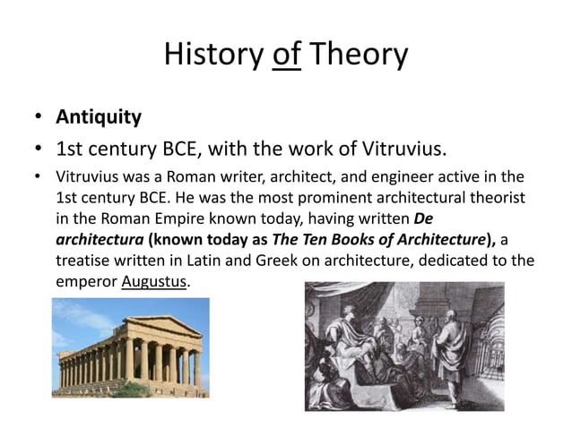 Fue theory 4 2018 lecture 2 - history of theory | PPT