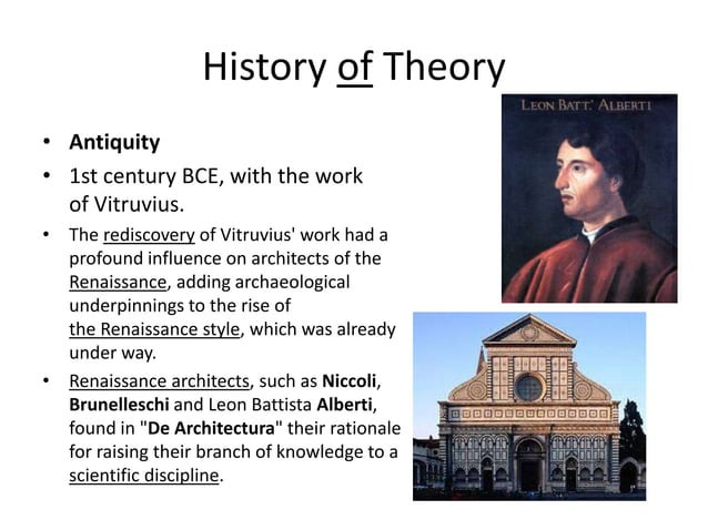 Fue theory 4 2018 lecture 2 - history of theory | PPT