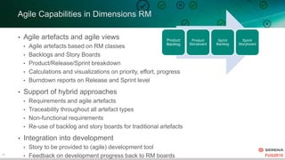 Dimensions RM: Agile Requirements Management | PDF