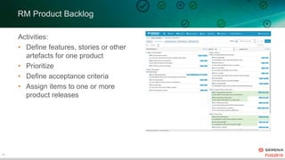 Dimensions RM: Agile Requirements Management | PPT