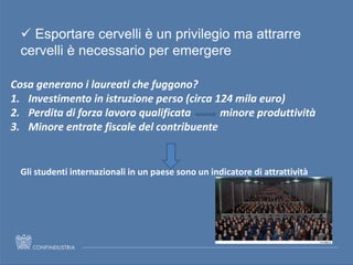 Fuga dei cervelli 2 | PPT