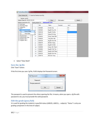 Fuge user manual | PDF
