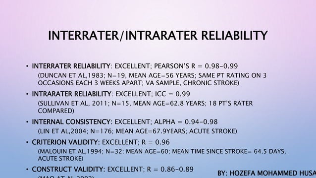 FMA-UE - FUGL-MEYER ASSESSMENT: UPPER EXTREMITY | PPTX