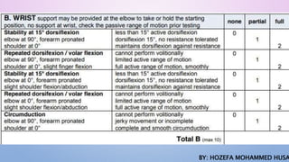 FMA-UE - FUGL-MEYER ASSESSMENT: UPPER EXTREMITY | PPTX