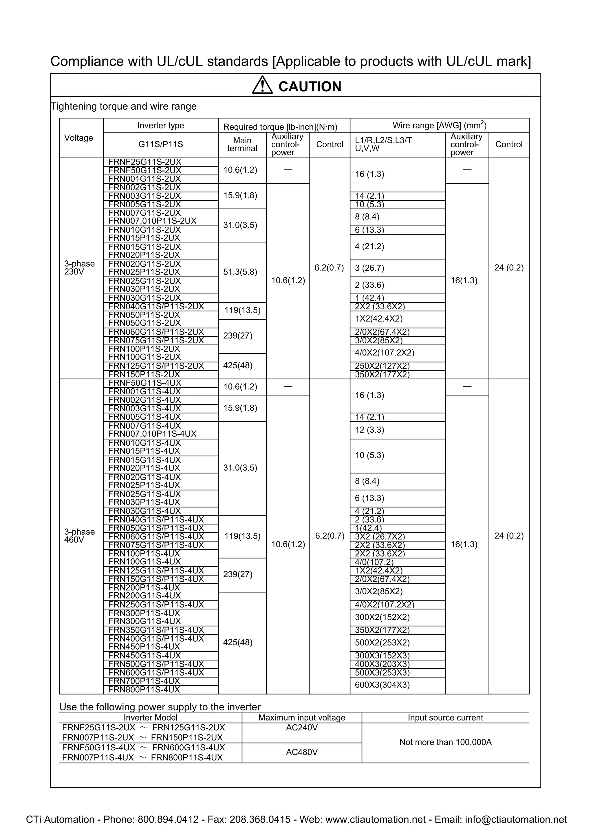 Fuji frenic-5000 g11s-p11s-user-manual | PDF