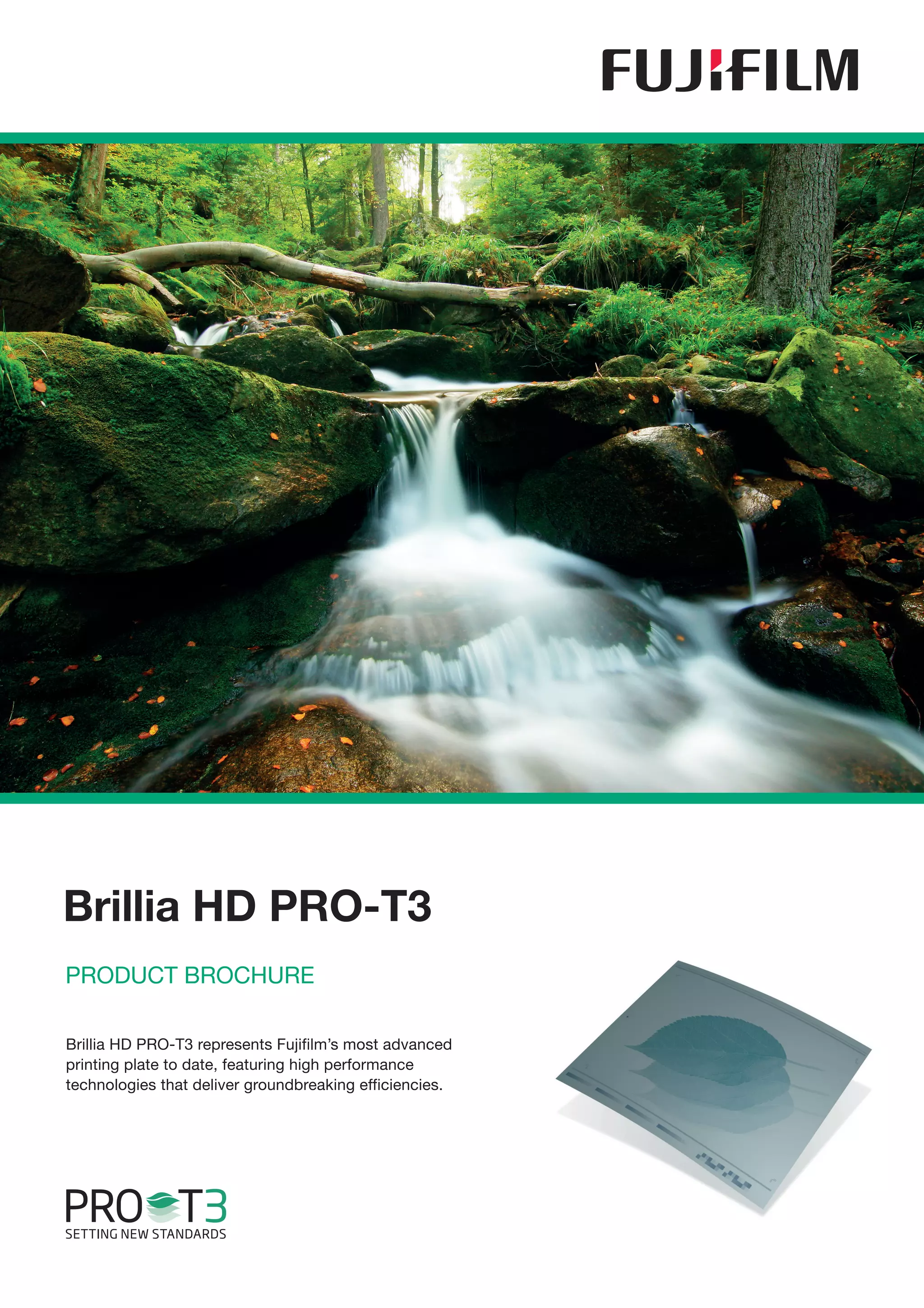 Fujifilm Brillia Pro T3 brochure | PDF