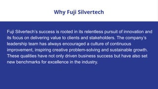 Fuji Silvertech Leads the Way_ Award of Excellence in Infrastructure ...