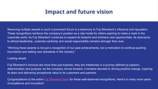 Fuji Silvertech Leads the Way_ Award of Excellence in Infrastructure ...