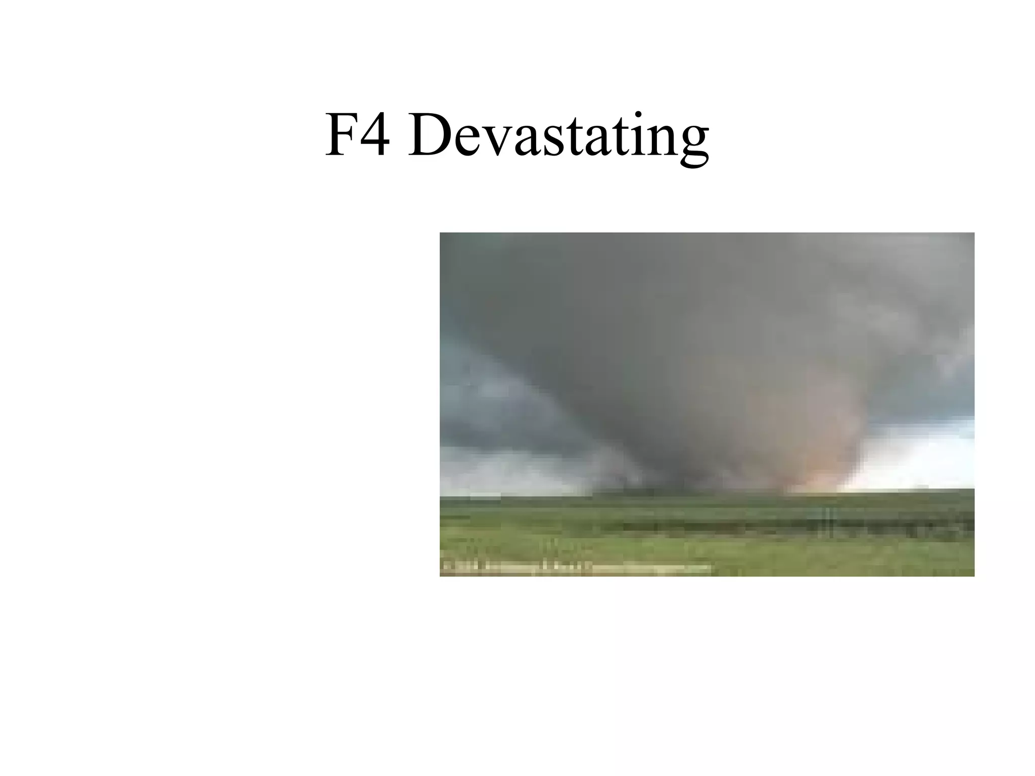 Fujita Scale Of Tornado Intesity | PPT | Weather | Science