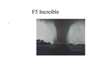 Fujita Scale Of Tornado Intesity | PPT | Weather | Science
