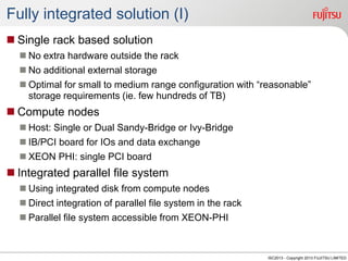 Fujitsu industry ready Intel Xeon Phi Coprocessor based solutions | PPT