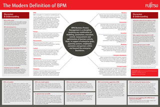 Fujitsu bpm-poster | PPT
