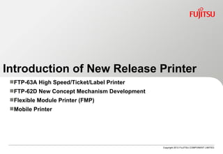 Fujitsu Thermal Printers | PPT