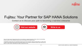 Fujitsu: Your Partner for SAP HANA Solutions | PPT