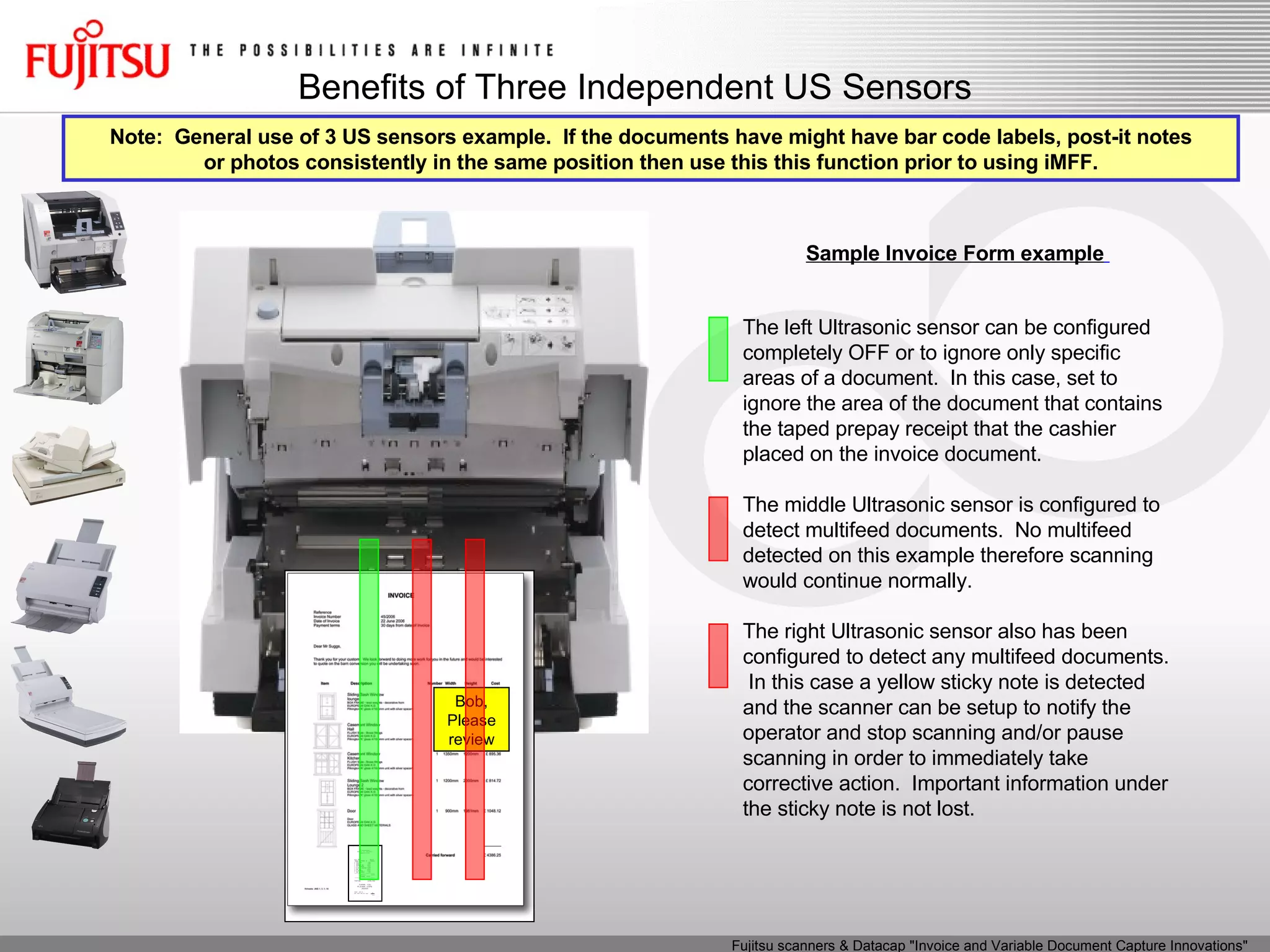 Fujitsu Scanners And Datacap Invoice And Variable Document Capture