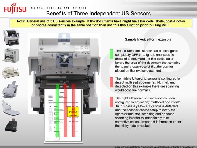 Fujitsu Scanners And Datacap Invoice And Variable Document Capture