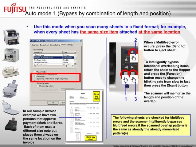 Fujitsu Scanners And Datacap Invoice And Variable Document Capture