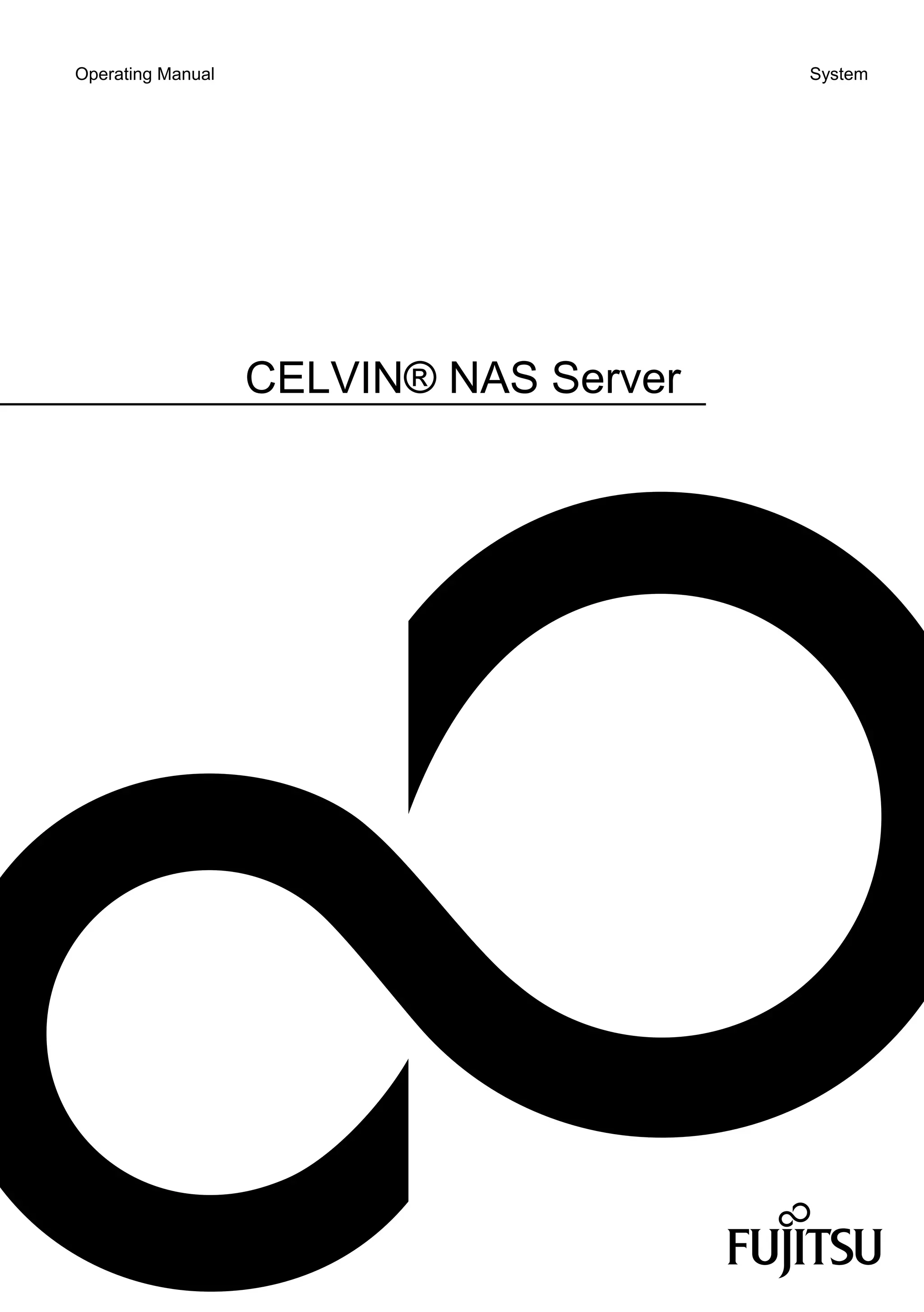 Fujitsu storage celvin_nas_manual | PDF