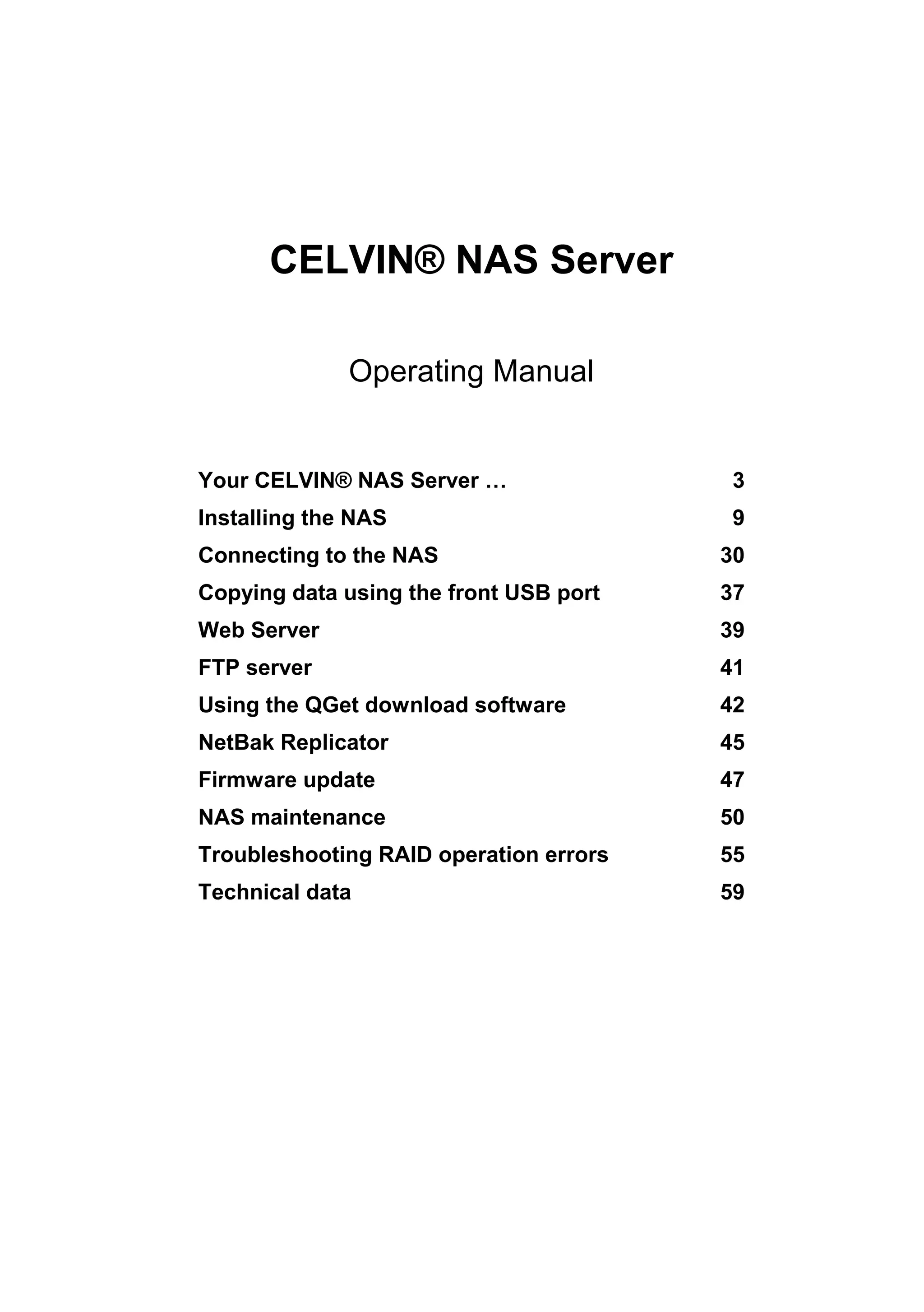Fujitsu storage celvin_nas_manual | PDF