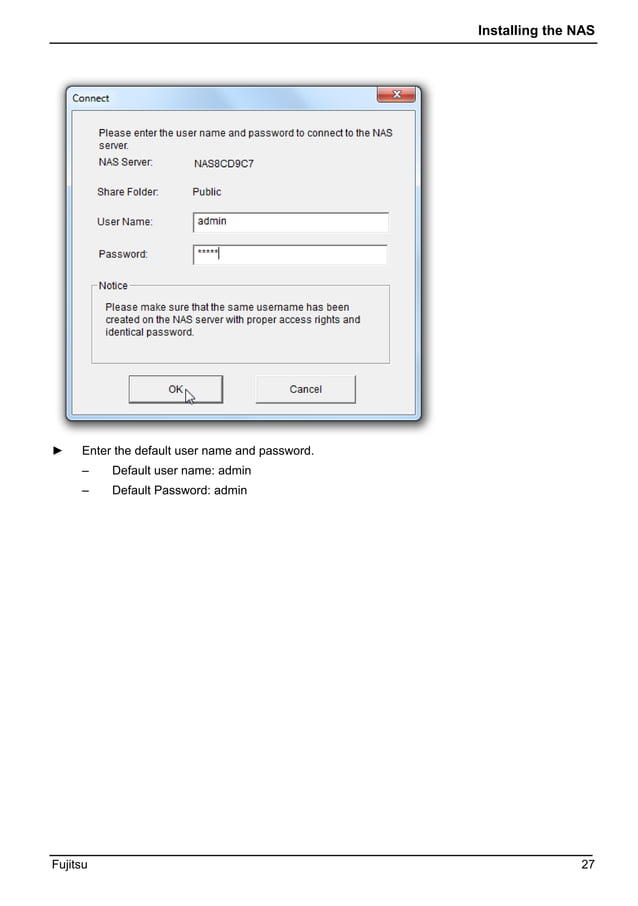Fujitsu storage celvin_nas_manual | PDF