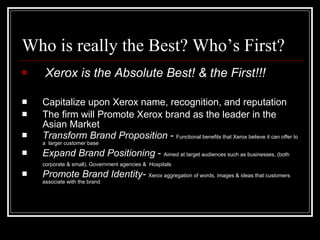 Fuji Xerox Corp | PPT
