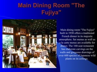 Fujiya hotel chains | PPT