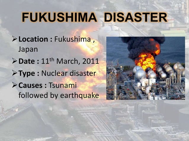FUKUSHIMA DISASTER.pptx