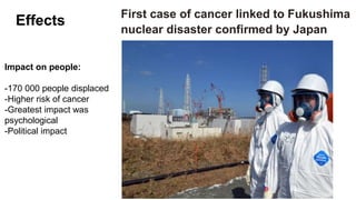 Fukushima nuclear disaster | PPTX