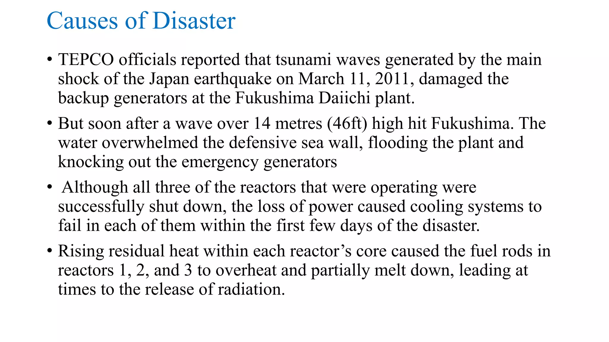 Fukushima Nuclear Disaster in Japan.pptx