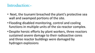 Fukushima Nuclear Disaster in Japan.pptx