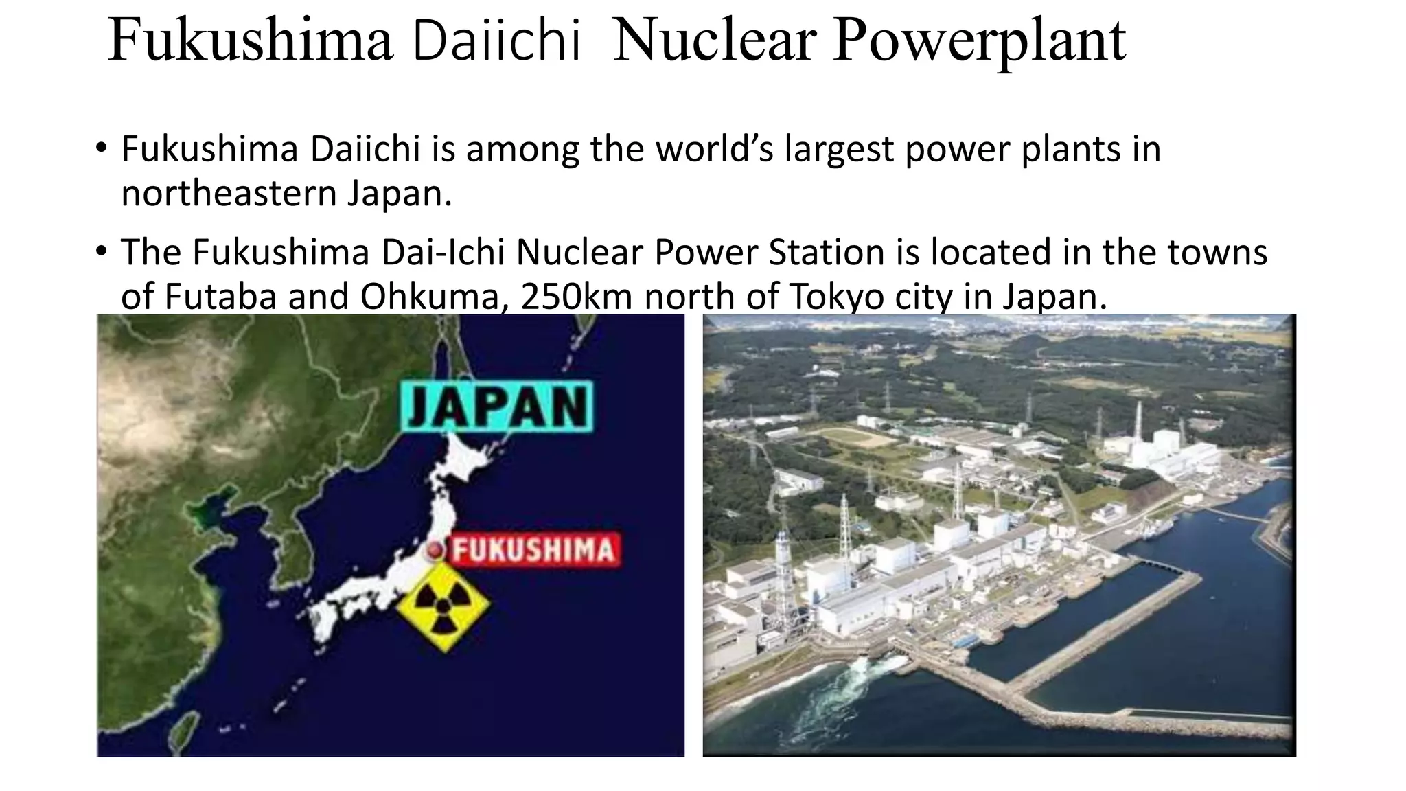 Fukushima nuclear disaster in japan | PPTX