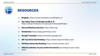 Fulbright Scholarship Application_CV & Cover Letter | PPTX