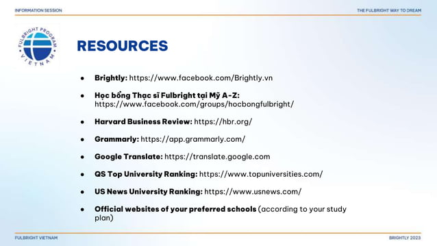 Fulbright Scholarship Application_CV & Cover Letter | PPTX