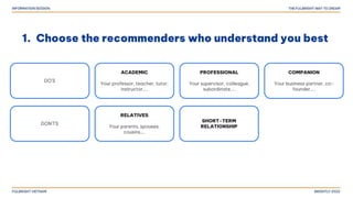 Fulbright Scholarship Application_CV & Cover Letter | PPTX