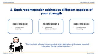 Fulbright Scholarship Application_CV & Cover Letter | PPTX