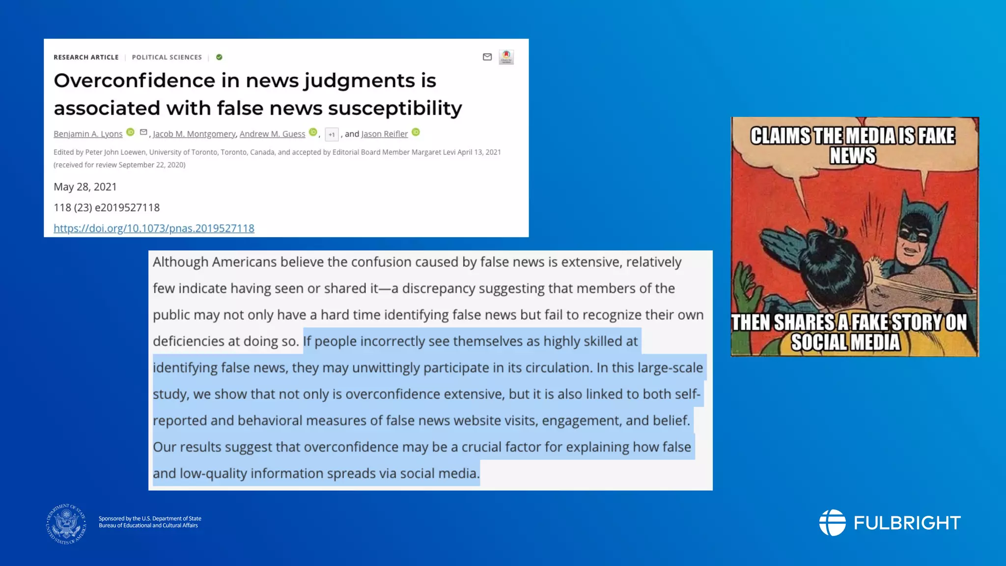 Understanding Media Literacy and Misinformation | PPT