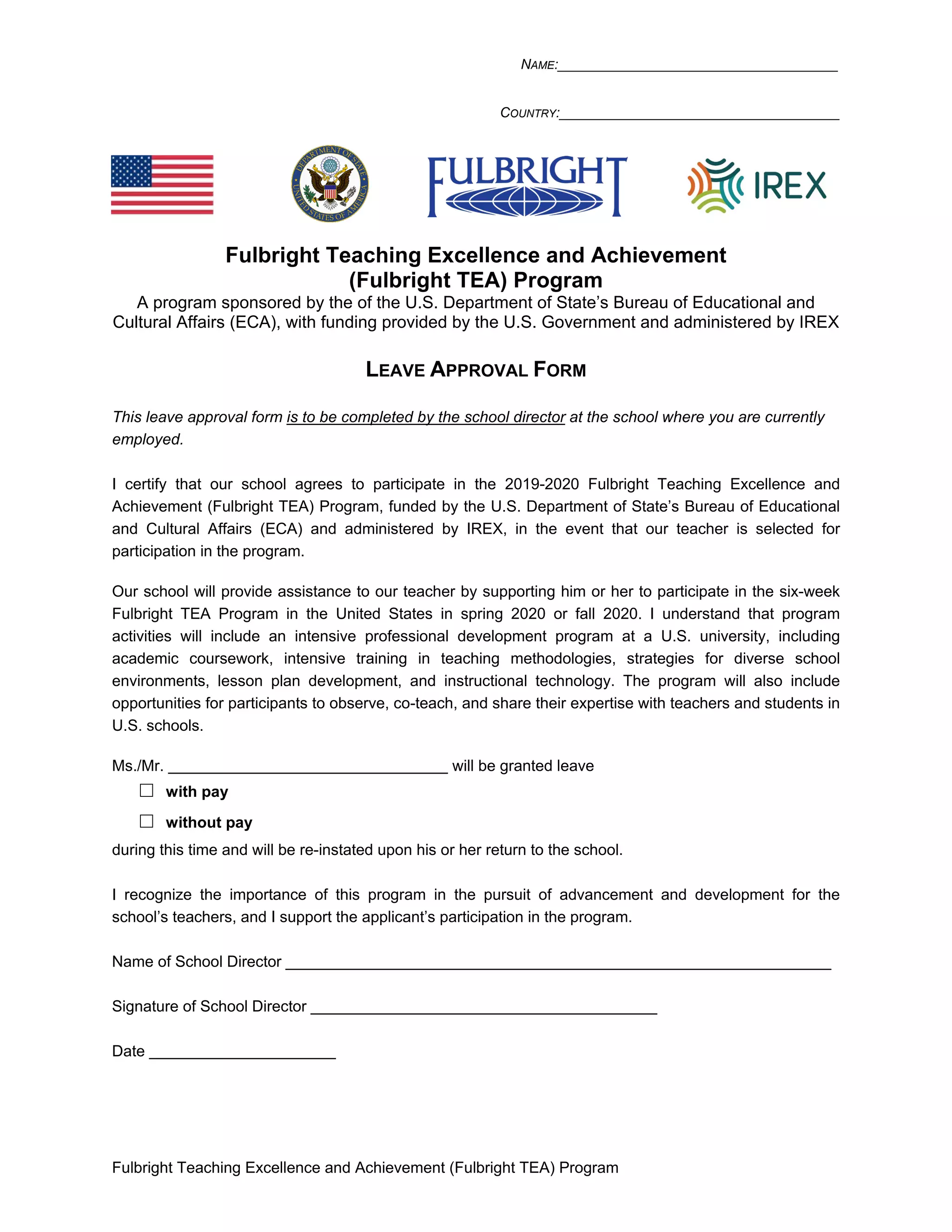 Fulbright TEA LAF.pdf
