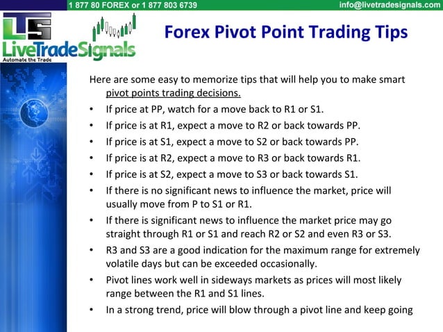 Forex Fulcrums and Pivot Points Trading Tips | PPT