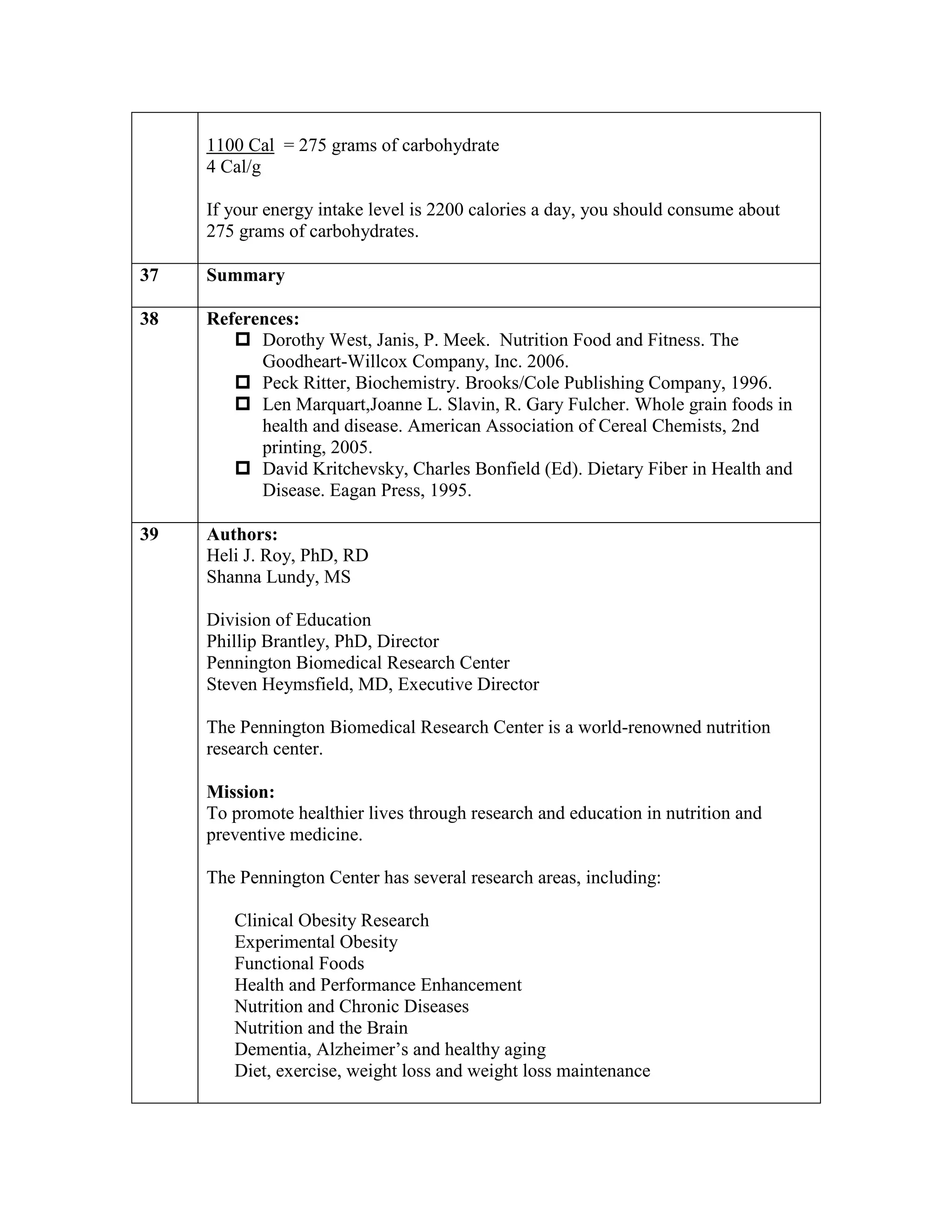 Fueling your body lesson plan unit 5 | PDF